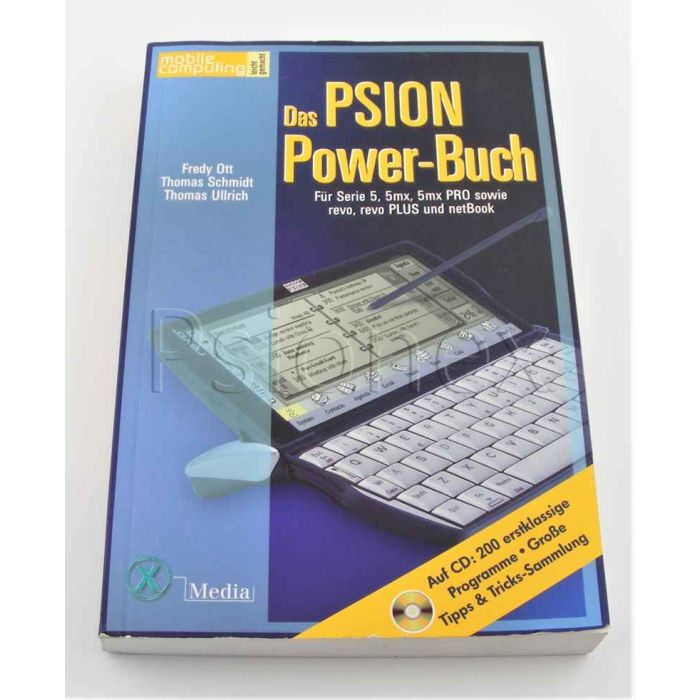 Psion Power-Buch for series 5, 5mx, 5mx PRO in deutsch